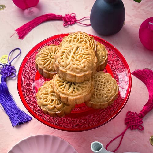 Black Sesame Mooncakes - Yu Can Cook